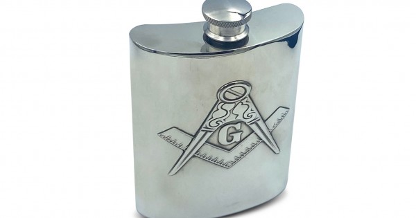 Hip Flask - Masonic | The Masonic Collection