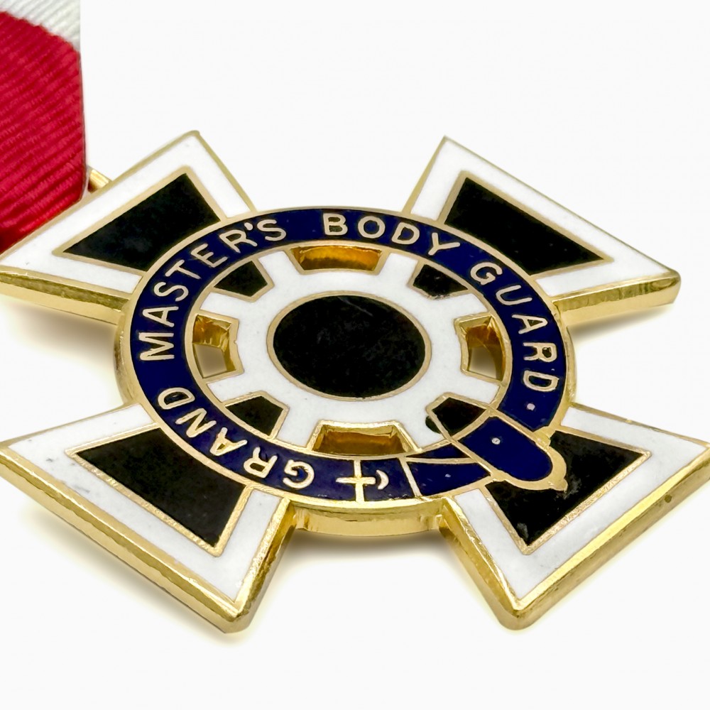 Knights Templar Grand Master Body Guard Breast Jewel