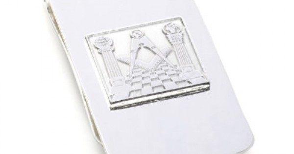 Masonic Silver Money Clip | The Masonic Collection
