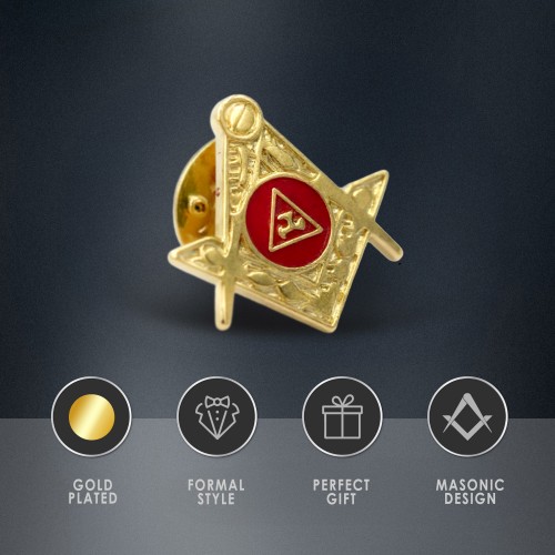 Discreet Masonic Trowel Lapel Pin