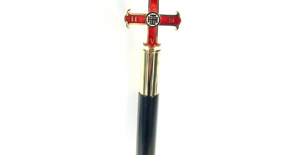 Red Cross of Constantine Knight Grand Cross Baton | The Masonic Collection