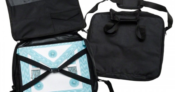 Masonic Grand Rank Regalia Soft Case / Apron Holder Shoulder Bag