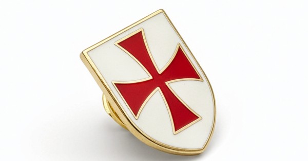 Masonic Knights Templar Badge