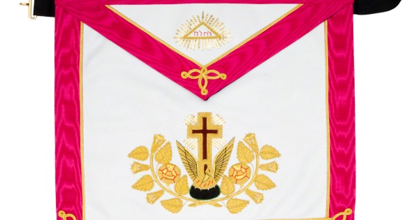 Masonic Rose Croix 18th Degree Apron